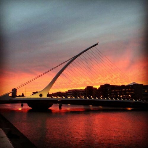 In pics: The sunset in Dublin was something special tonight