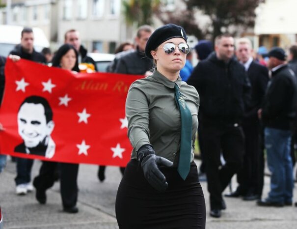 PICTURES: Huge garda presence for Alan Ryan anniversary march