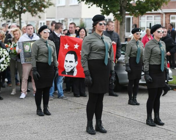 PICTURES: Huge garda presence for Alan Ryan anniversary march