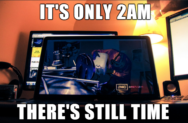 12 signs you are staying up too late on the internet · The Daily Edge