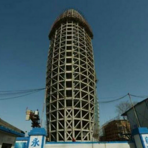 The People's Daily building in China looks like a gigantic, gold-plated ...