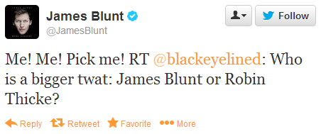 12 of James Blunt's most amazing Twitter comebacks · The Daily Edge