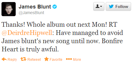 12 of James Blunt's most amazing Twitter comebacks · The Daily Edge
