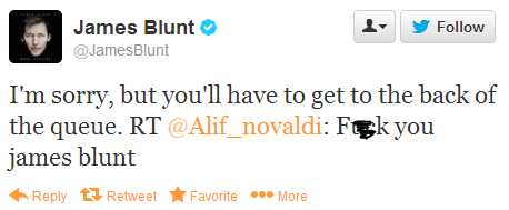 12 of James Blunt's most amazing Twitter comebacks · The Daily Edge