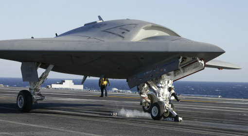 China test flies new stealth combat drone nicknamed the "Sharp Sword"