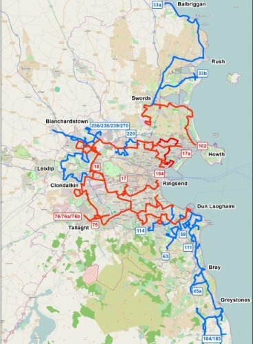 These bus routes are among over 20 to be privatised in 2016