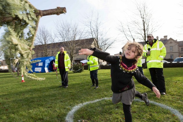 The Irish Christmas Tree Throwing Championship was an epic occasion