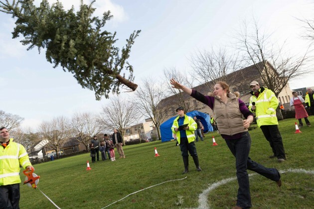 The Irish Christmas Tree Throwing Championship was an epic occasion