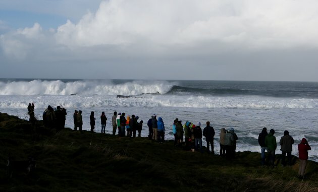 Stormy weather makes for spectacular surfing in Mullaghmore · The 42