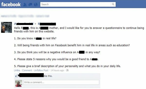 9 parents spectacularly embarrassing their children on Facebook