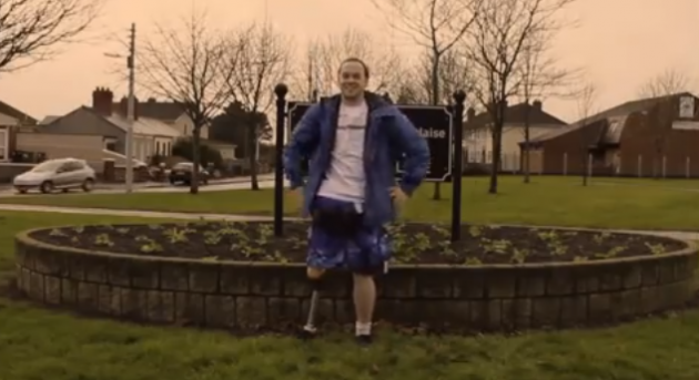 Meet the one-legged lad from Finglas who raps about having one leg