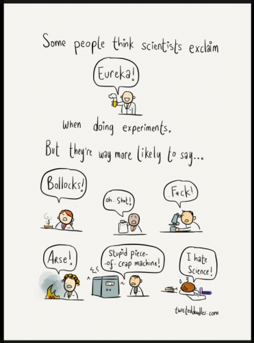 This doodle reveals what scientists are REALLY up to in the labs