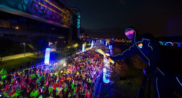 'You can walk, run or dance your way to the finish line' - Electric Run ...