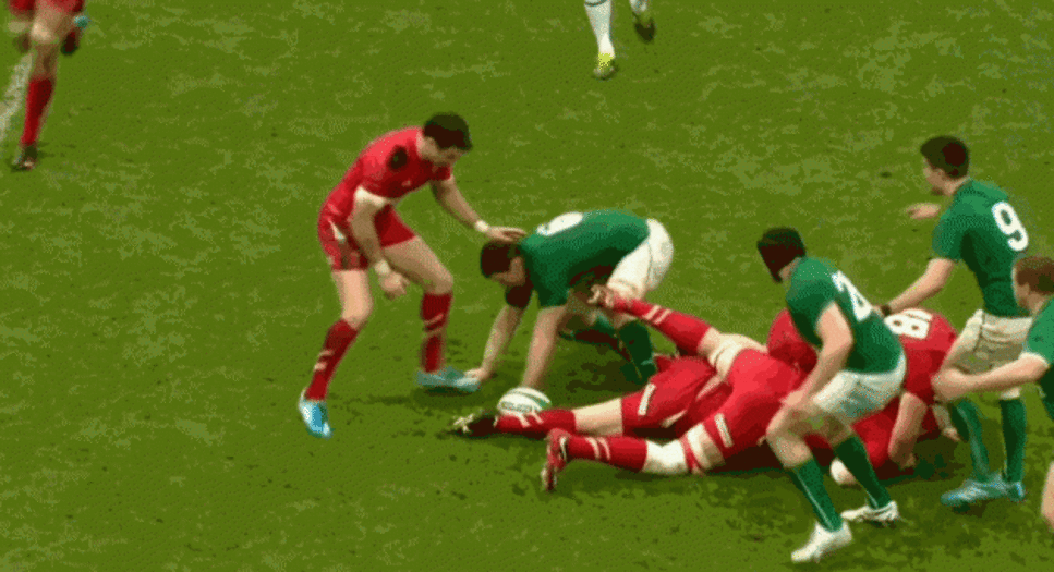 Analysis: Ireland win the battle of the chop tackle to stifle Wales