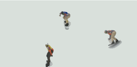 GIF: Snowboard cross race ends in dramatic crash at photo finish