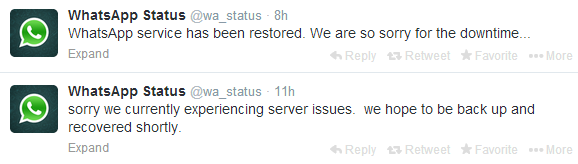 WhatsApp apologises after 'server issues' affect millions worldwide
