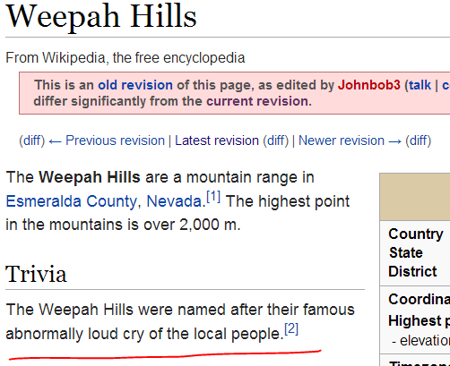 15 heroic acts of Wikipedia vandalism · The Daily Edge