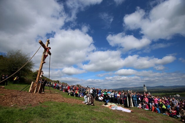 PHOTOS: A Limerick village re-staged Christ's crucifixion today - in ...