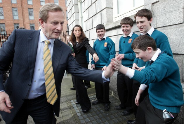 It's Enda and Eamon's birthday today... but can you guess who's older?