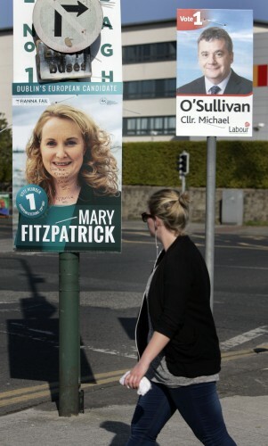 Fianna Fáil has had more problems with Mary Fitzpatrick's posters