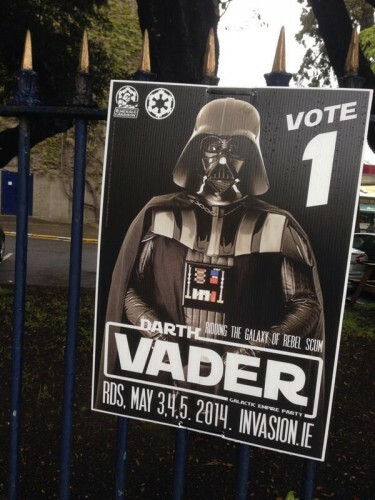 Darth Vader is running for election in Dublin* · The Daily Edge