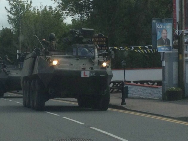Even Irish army tanks need L plates, you know · The Daily Edge