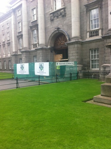 Meet the team who installed the fixed Trinity College Front Gate