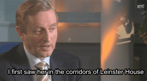 Here's a taster of Gay Byrne's interview with Enda Kenny tonight