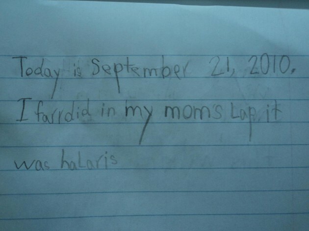 9 extremely insightful diary entries from primary school kids
