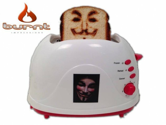 You can now buy a toaster that burns your selfie onto bread