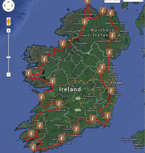 Ireland's toughest ultra-cycle starts today, here's where they're headed