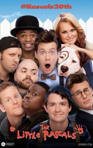 The cast of the Little Rascals re-created the poster and it is AMAZING