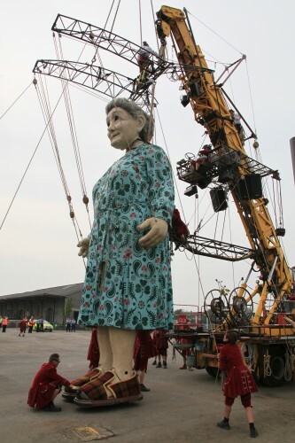 PICS: Here's what the 25ft Grandma Giant has been doing in Limerick