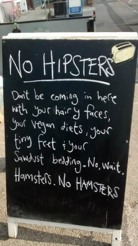 This café's strict 'no hipsters' policy takes an unexpected turn