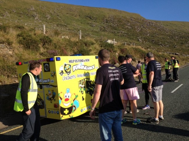 People needed to push BUMBLEance to raise cash for new ambulance for ...
