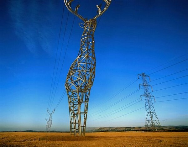 Like these designer pylons? It doesn't look like they'll be seen in ...