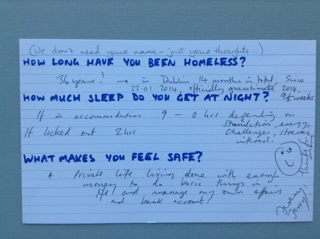 Homeless people answer the questions they're asked the most frequently