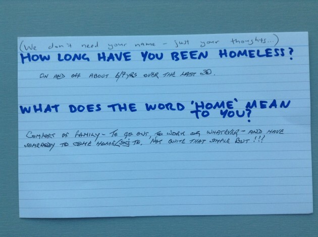 Homeless people answer the questions they're asked the most frequently