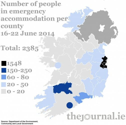 What age, where, and how many: The data on homelessness in Ireland