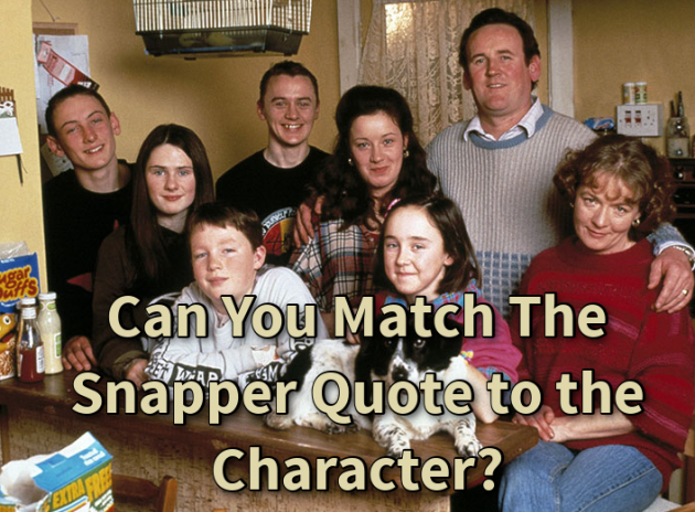Can You Match The Snapper Quote To The Character? · The Daily Edge