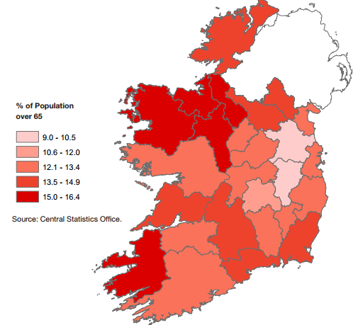 Which county is Ireland's most fertile? What illness kills most people ...