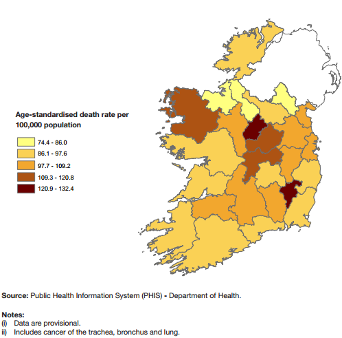 Which county is Ireland's most fertile? What illness kills most people ...