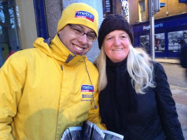 Dubliners said goodbye to the Metro Herald today - and things got emotional