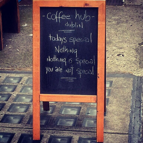 18 perfect coffee shop signs that deserve recognition · The Daily Edge
