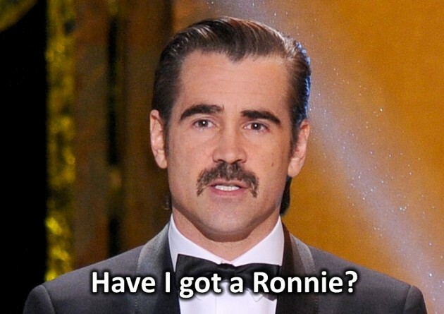 Colin Farrell's moustache absolutely dominated the SAG awards