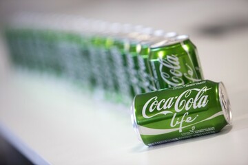 Green Coke New Product Label