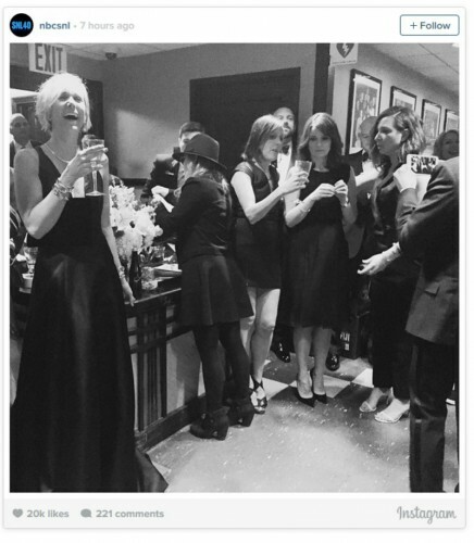 12 epic behind-the-scenes pictures from SNL's star studded anniversary ...