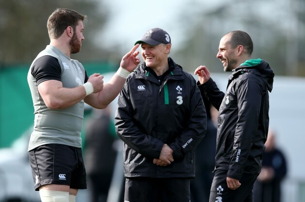 In pics: Ireland and England squads go through paces ahead of pivotal ...