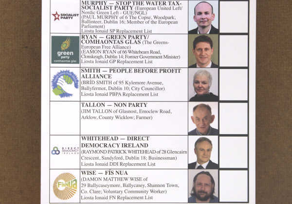 Does this ballot paper look confusing to you? · TheJournal.ie