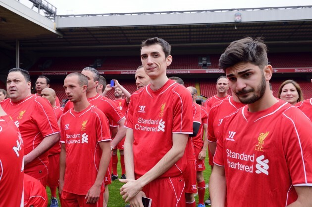 20 Irish Liverpool fans got to realise a lifelong dream at the weekend